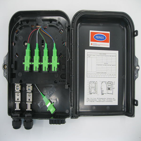 1x8 FAT-8B-B Fiber Optical Terminal Box As Distribution Box With SC/APC ...