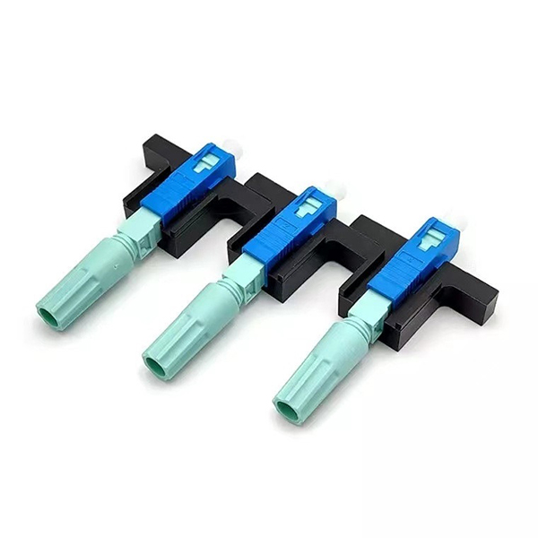 Fast connector SC/UPC-C SM Simplex blue - APT